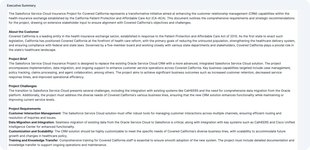 AI-Powered Workspace for Salesforce Consulting Companies | GetGenerative.AI
