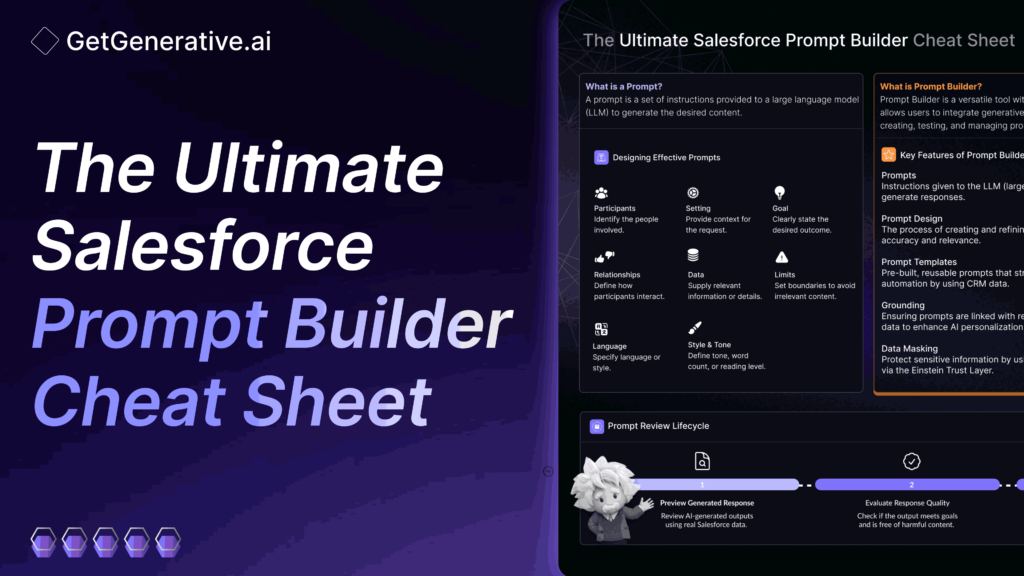 The Ultimate Salesforce Prompt Builder Cheat Sheet The Ultimate Salesforce Prompt Builder Cheat Sheet