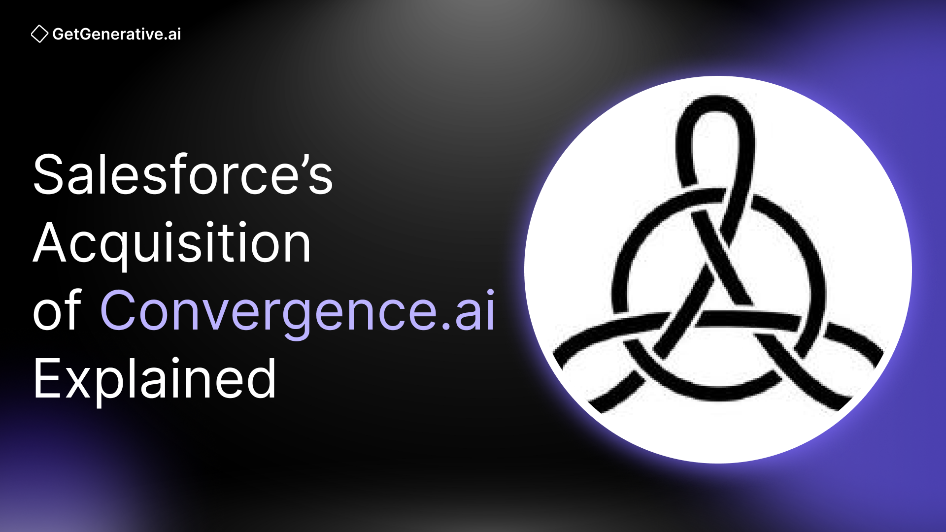 Salesforce’s Acquisition of Convergence.ai Explained - Get Generative