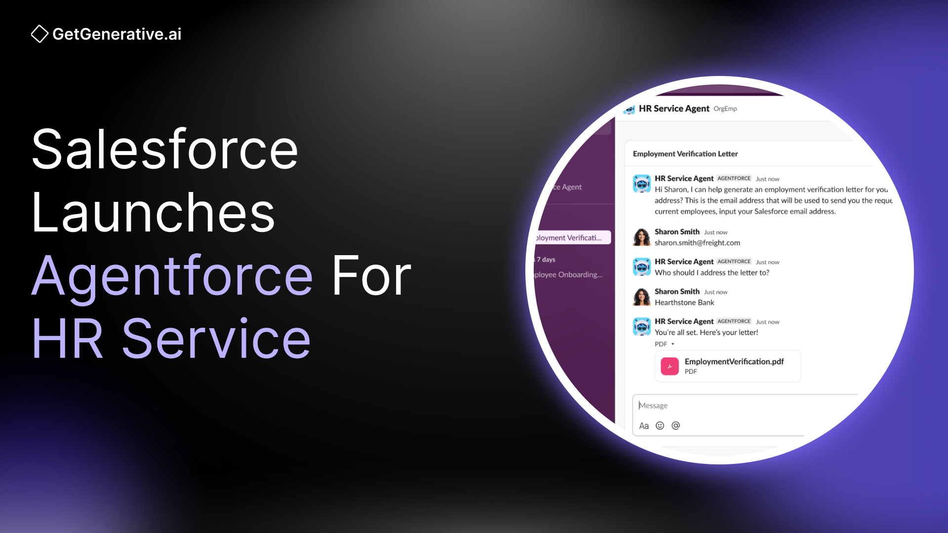 Salesforce Launches Agentforce for HR Service